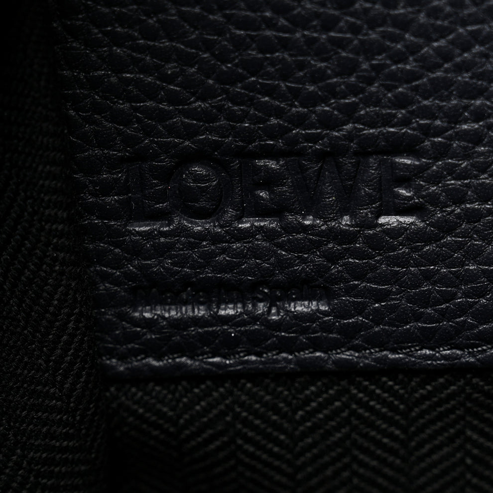 Loewe Calfskin Small Hammock Shoulder Bag Midnight Blue Black 1781441 ...