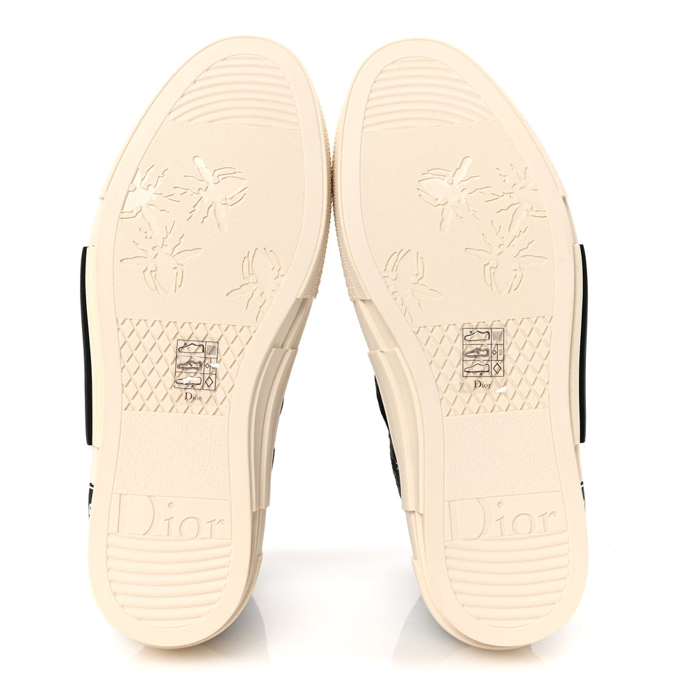 Christian Dior Oblique Kumo Mens B23 High Top Sneakers 40 Black Beige ...