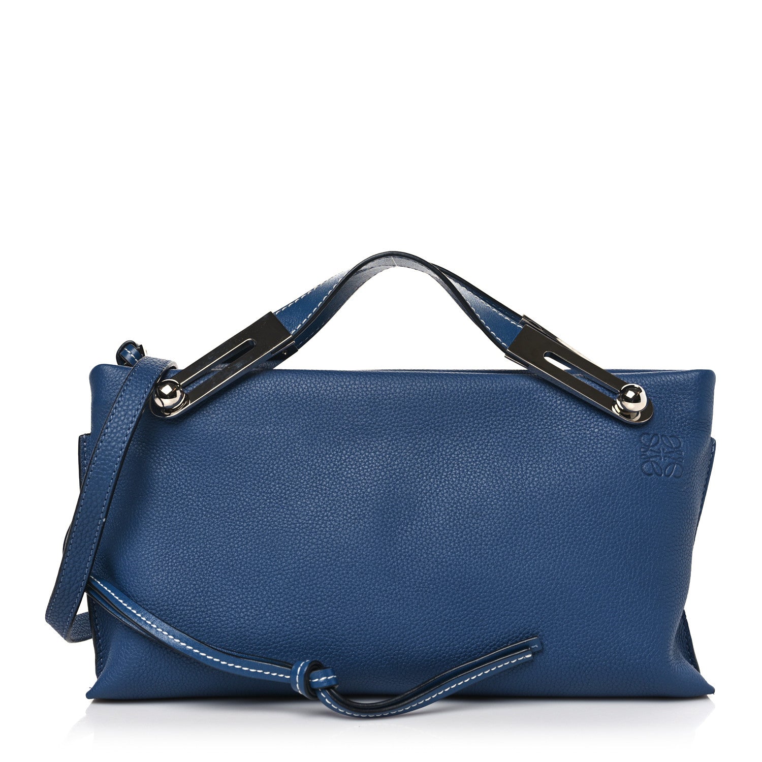 Loewe Grained Calfskin Small Missy Bag Varsity Blue 1480827 – FASHIONPHILE
