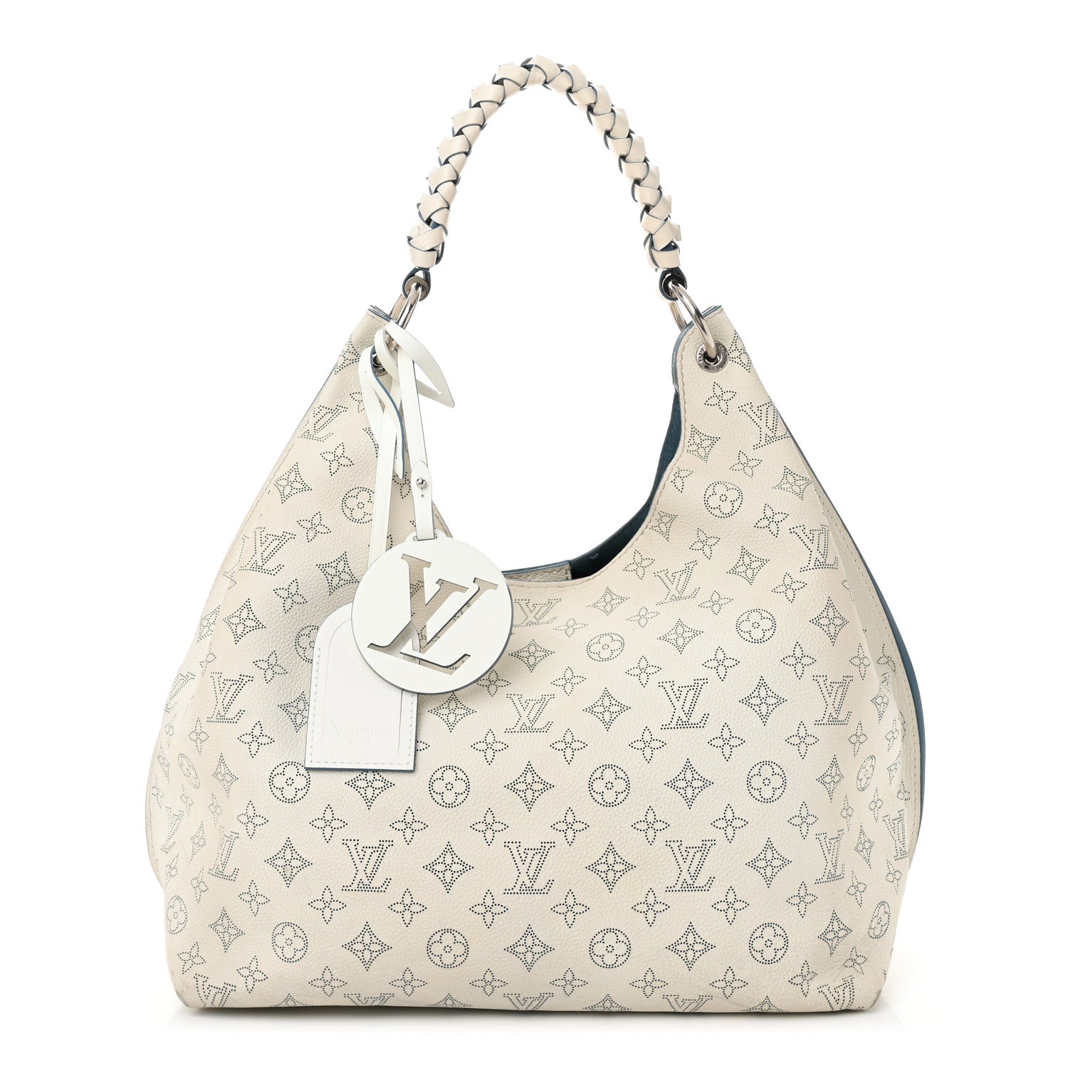 Louis Vuitton Mahina Carmel Hobo Snow 1694188 – FASHIONPHILE