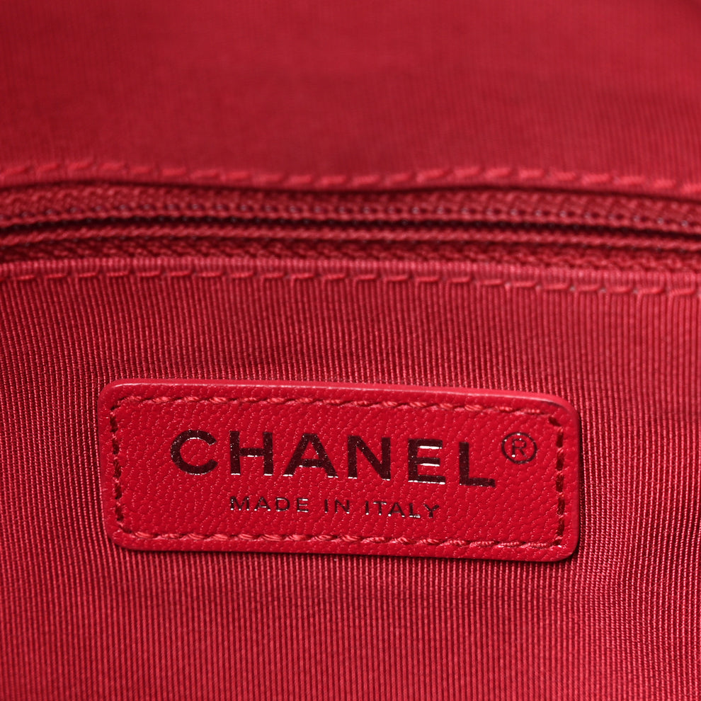 Chanel Aged Calfskin Quilted Large Gabrielle Hobo Navy Black 1879348 ...