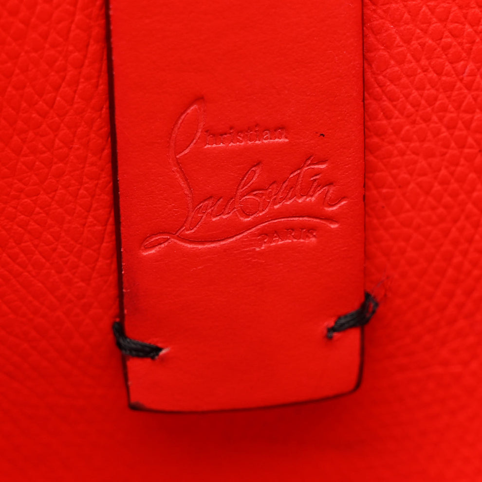 Christian Louboutin Calfskin Loubinthesky East West Cabata Tote Black ...