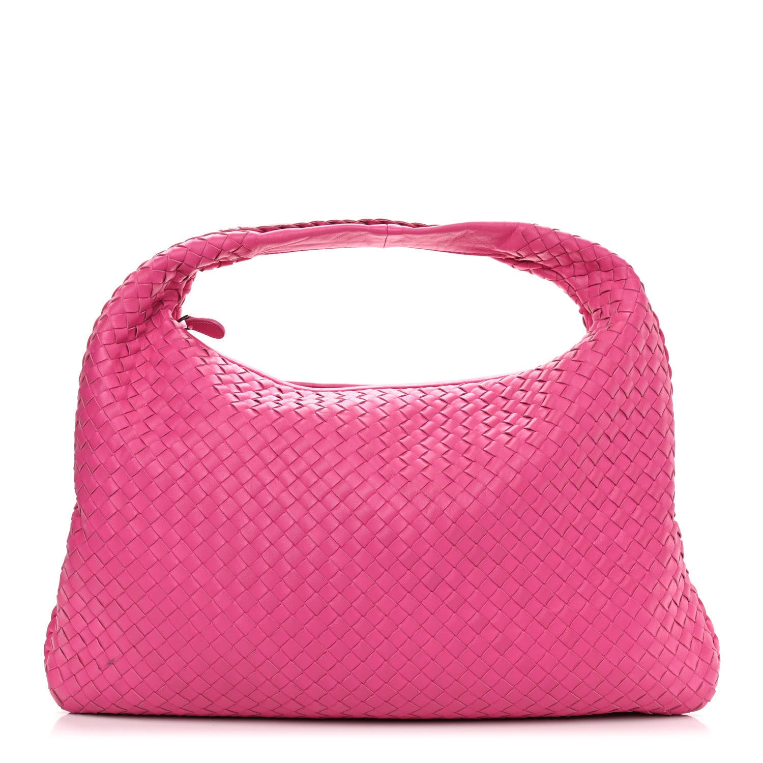 Bottega Veneta Nappa Intrecciato Large Veneta Hobo Rosa Shock 1085282 ...