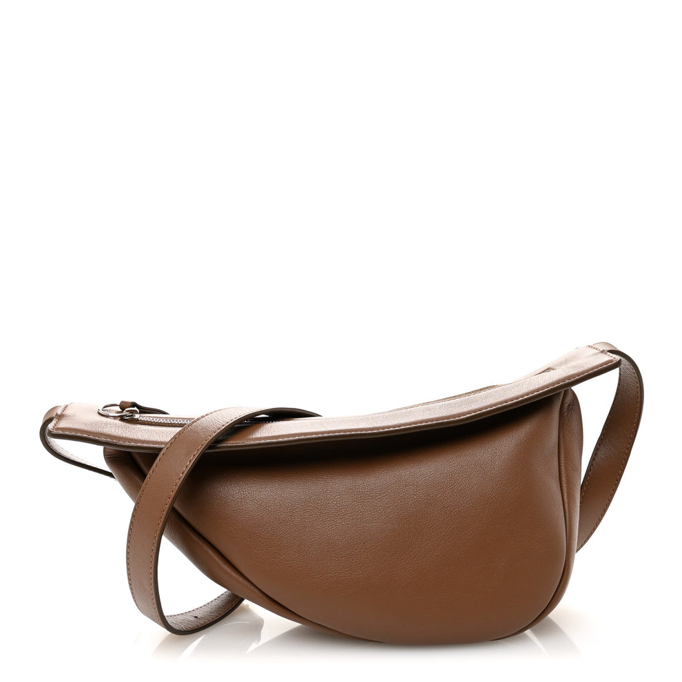The Row Smooth Calfskin Small Slouchy Banana Bag Muschio 1787696 ...
