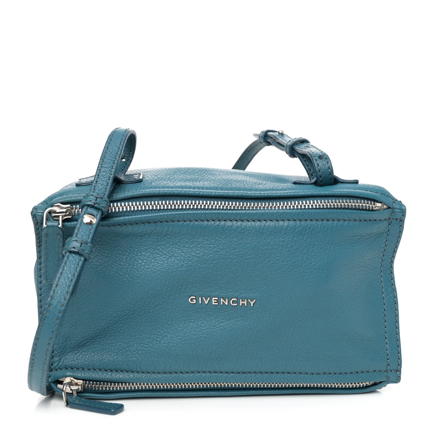 Givenchy Sugar Goatskin Mini Pandora Medium Blue 1757003 – FASHIONPHILE
