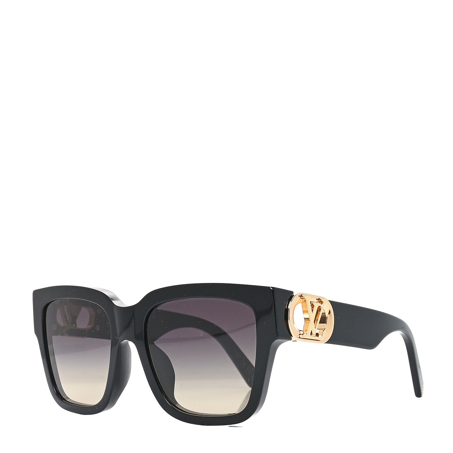 Louis Vuitton Acetate LV Link PM Square Sunglasses Z1566E Black 1697889 ...