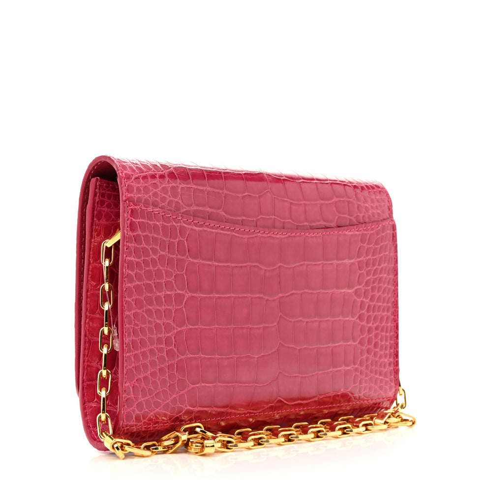 Louis Vuitton Alligator Chain Louise GM 1793461 – FASHIONPHILE