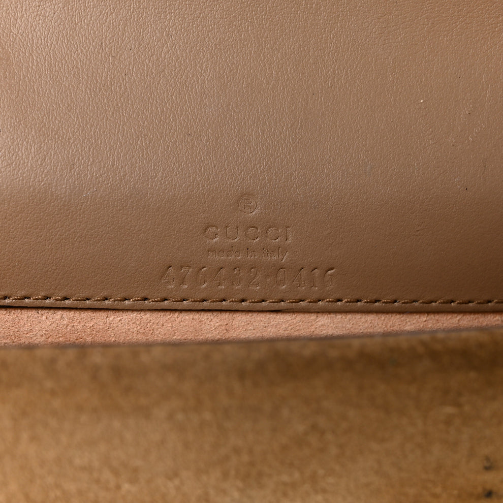 Gucci GG Supreme Monogram Super Mini Dionysus Shoulder Bag Taupe ...