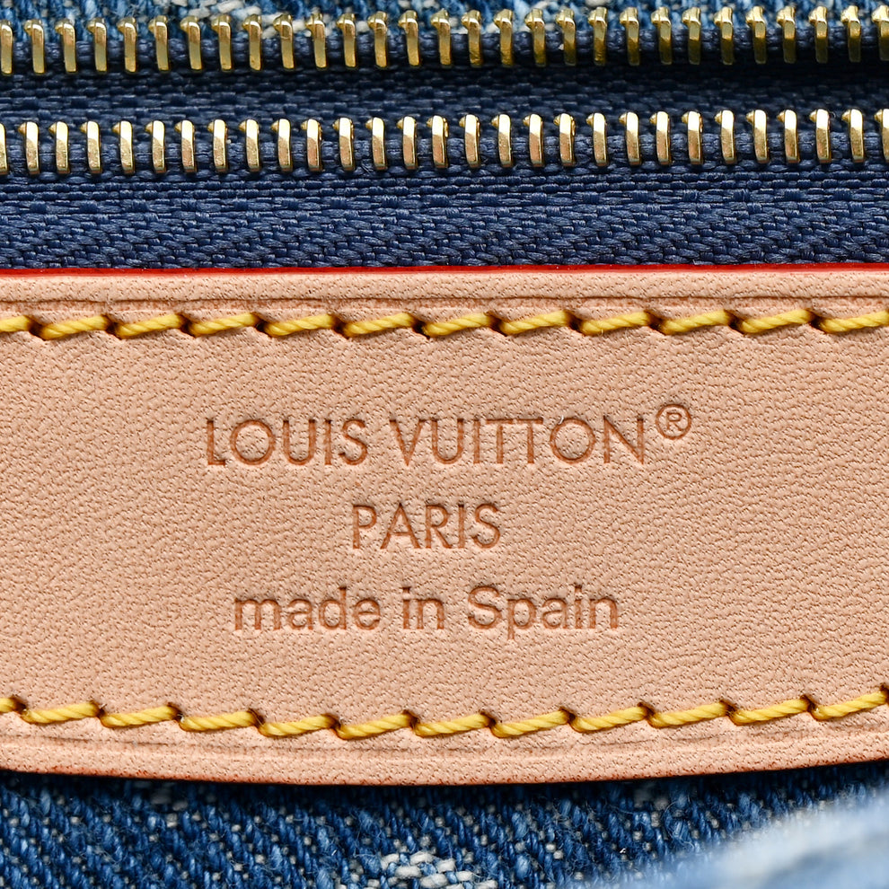 Louis Vuitton Monogram Denim Diane Blue 1780164 – FASHIONPHILE