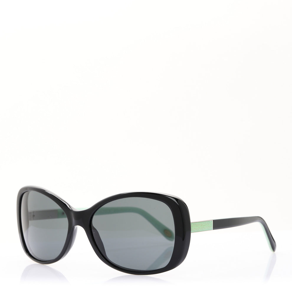 Tiffany Acetate Metal Fifth Avenue Sunglasses TF4032 Black Blue 1758341 ...