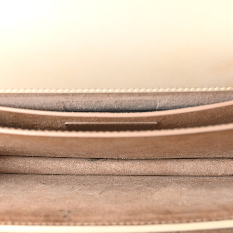 Saint Laurent Calfskin Medium Monogram Sunset Crema Soft 1803478 ...