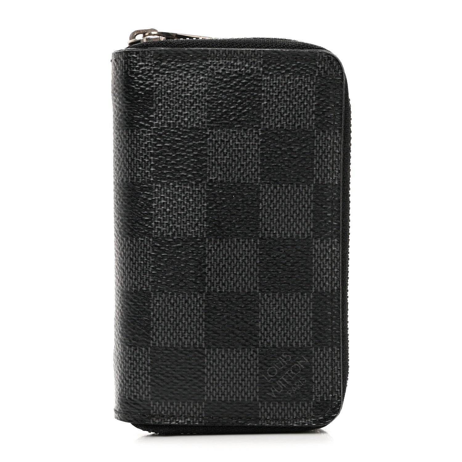 Louis Vuitton Damier Graphite Zippy Coin Purse Vertical 1443573 ...