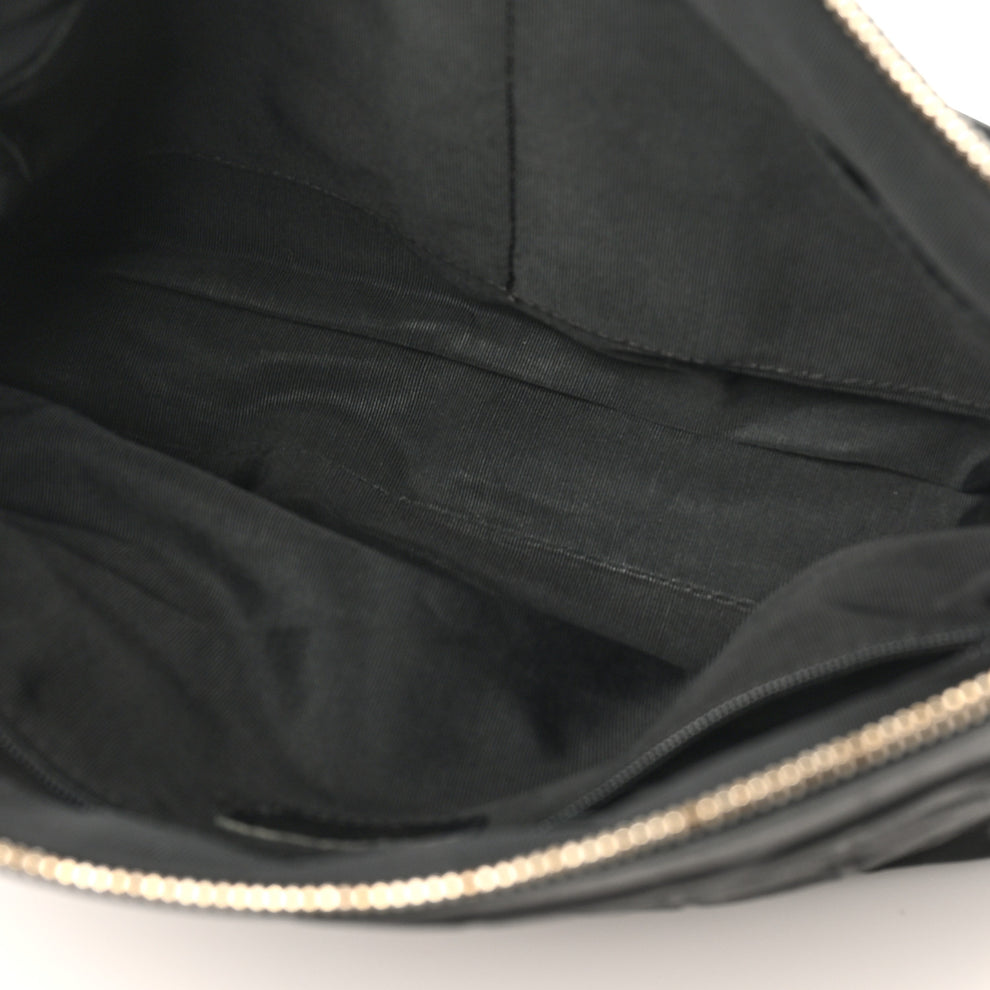 Chanel Lambskin Quilted Medium Chocolate Bar Shoulder Bag Black 1784305 ...