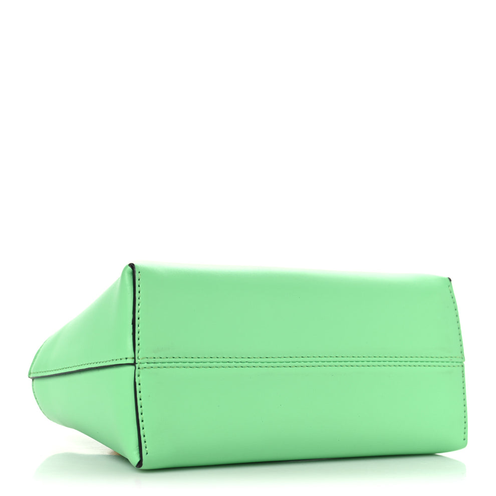 Fendi Vitello King Plexiglass Logo Embossed By The Way Top Handle ...