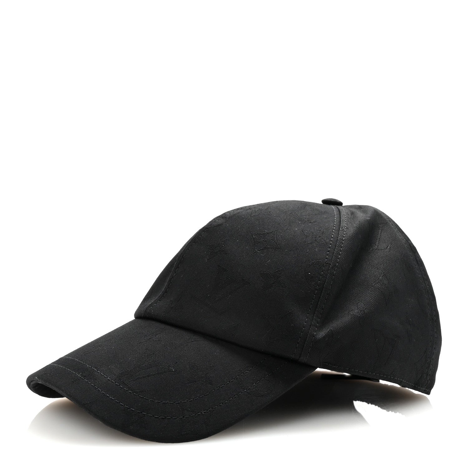 Louis Vuitton Cotton Monogram Jacquard LV Mine Cap L Black 1765781 ...