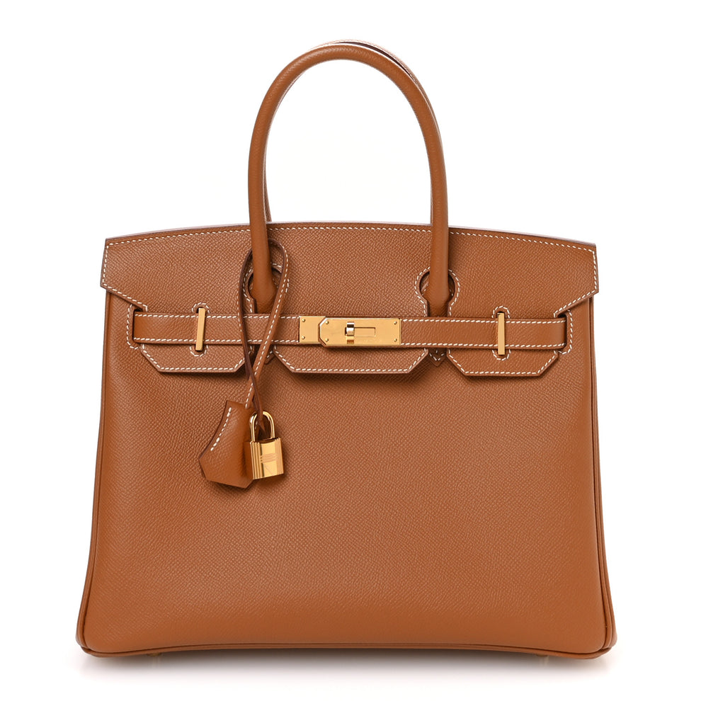 Hermes Epsom Birkin 30 Gold 1781704 – FASHIONPHILE