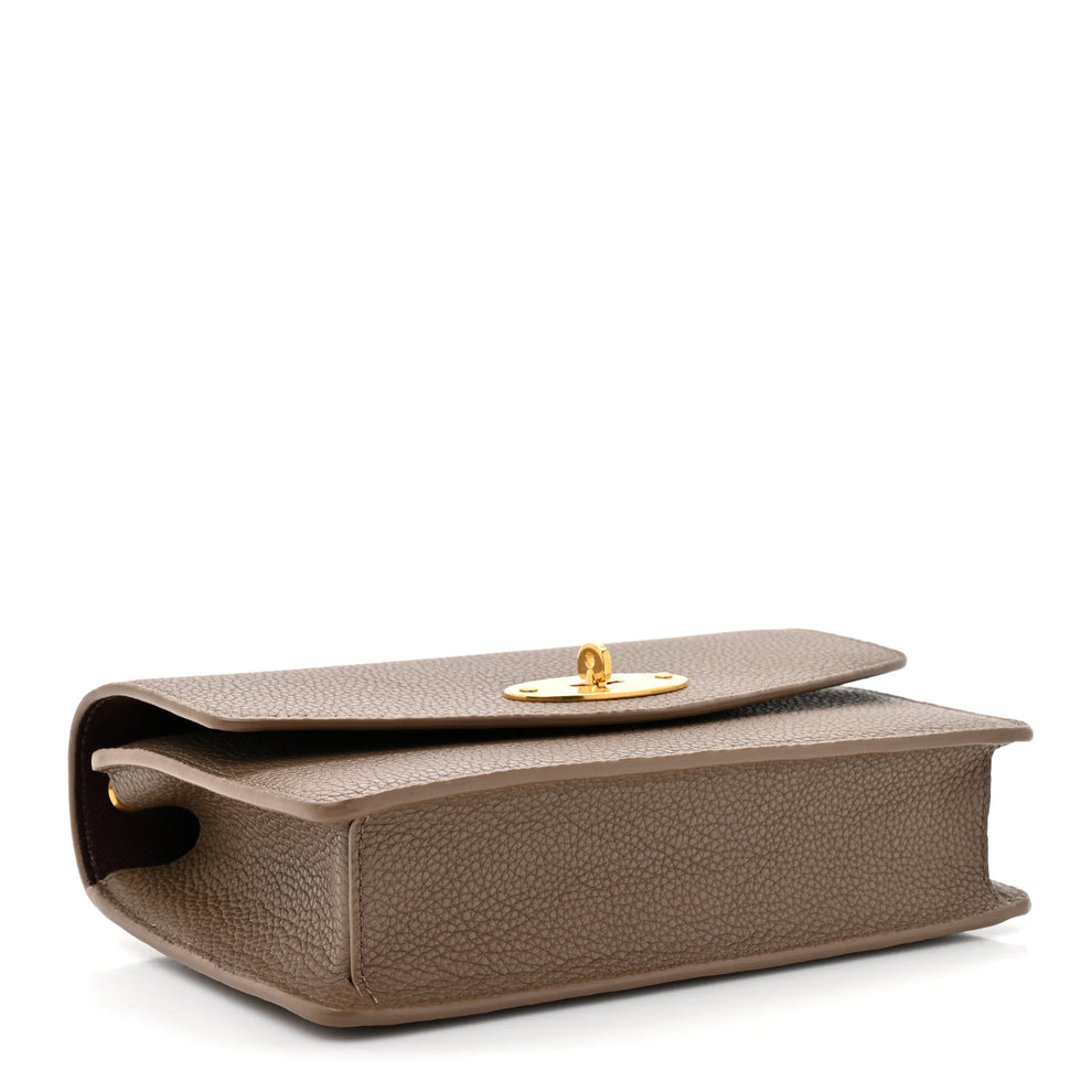 Mulberry Small Classic Grain Calfskin Small Darley Clay 1790722 ...