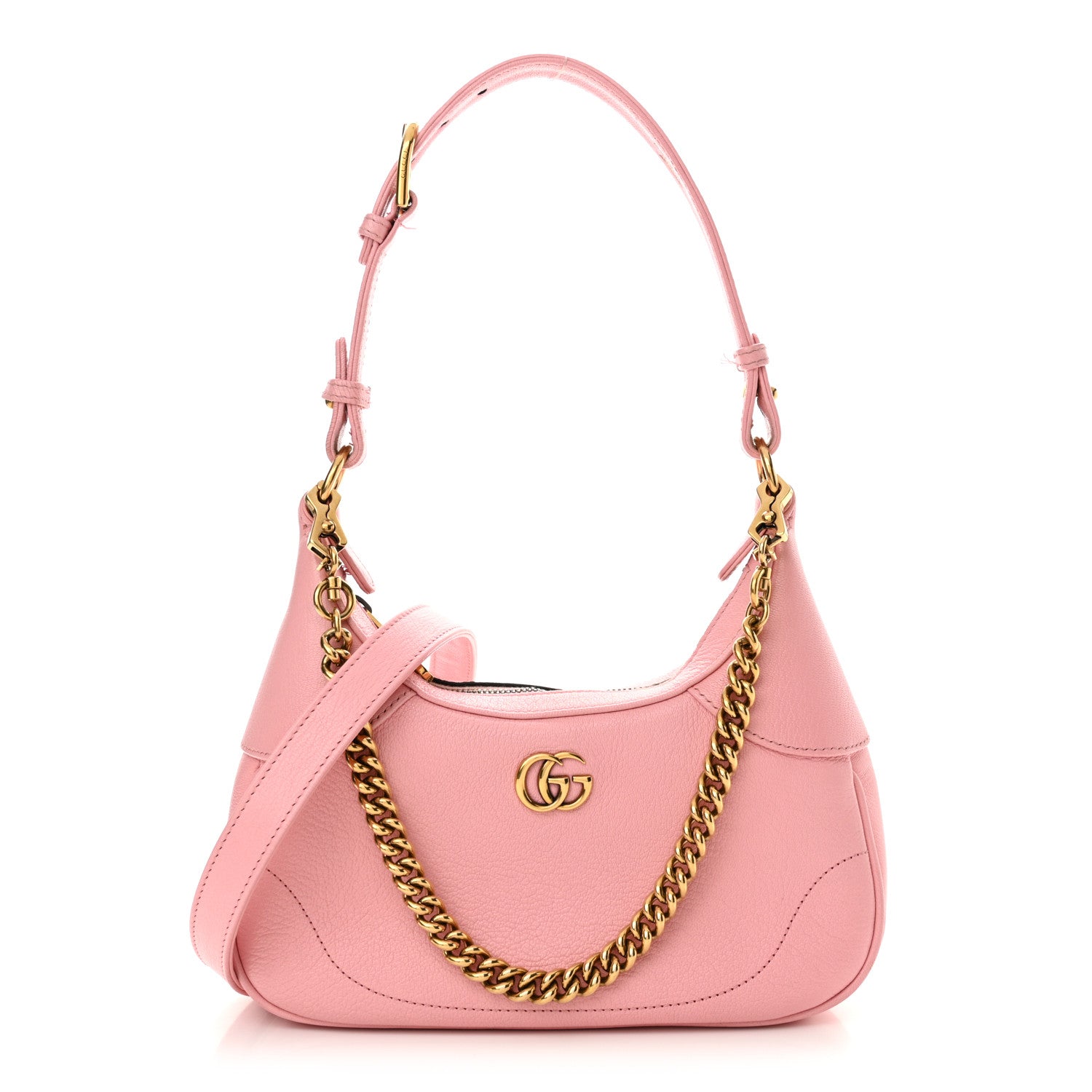 Gucci Goatskin Small Aphrodite Shoulder Bag Wild Rose 1577885 ...