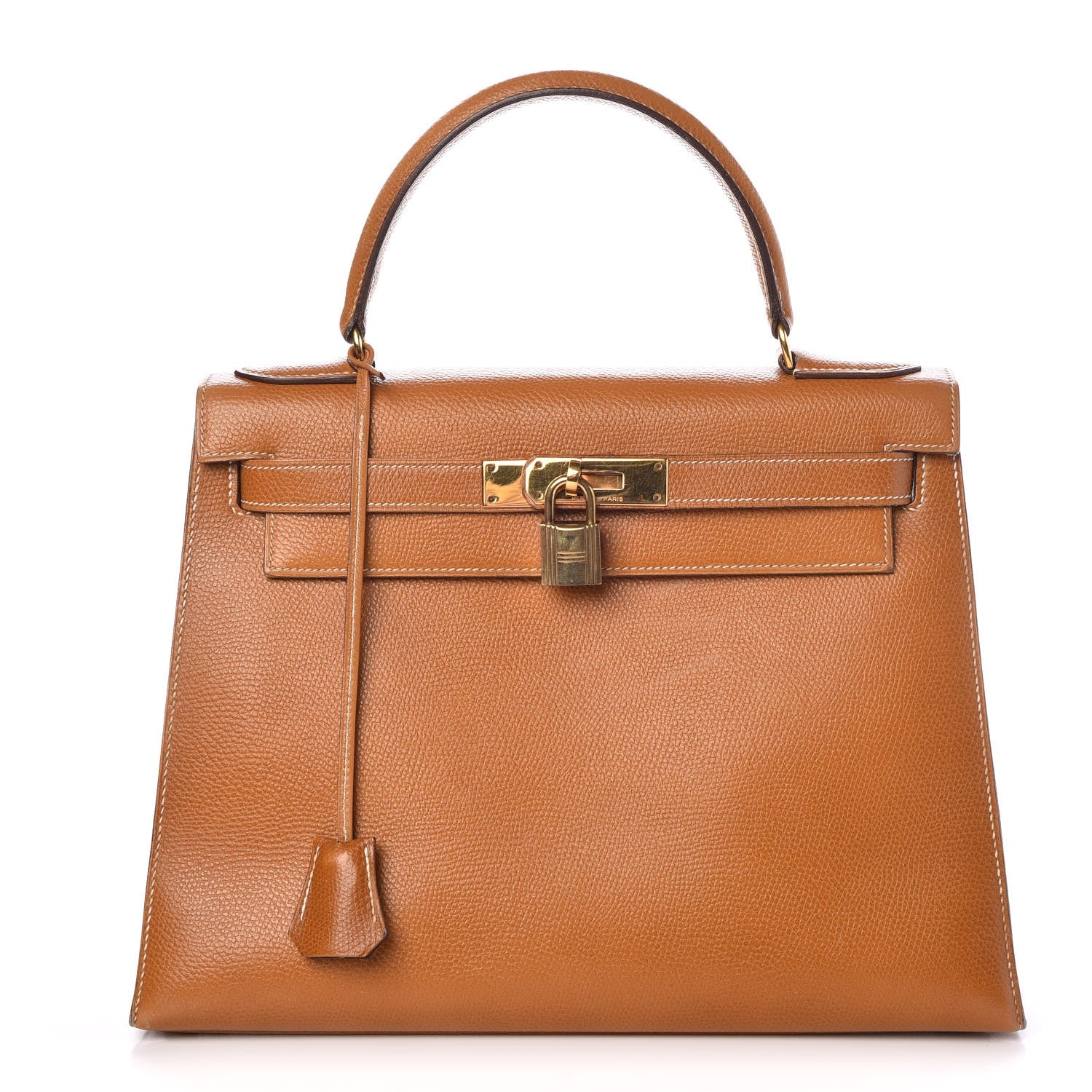 Hermes Courchevel Kelly Sellier 28 Gold 314701 – FASHIONPHILE