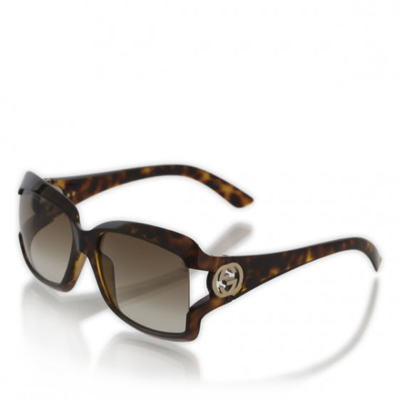 Gucci Tortoise Shell GG Sunglasses 2598S 19951 – FASHIONPHILE