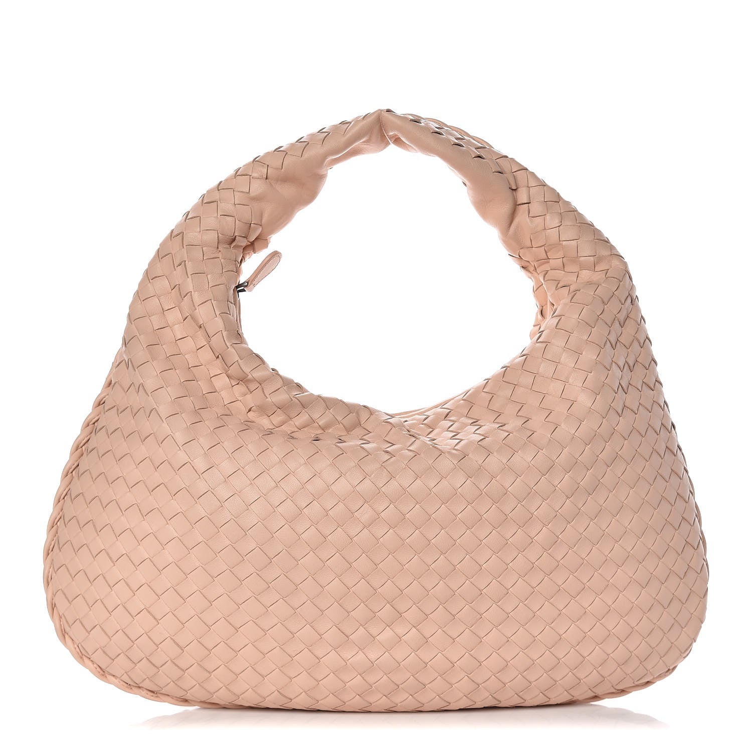 Bottega Veneta Nappa Intrecciato Medium Veneta Hobo Flamingo 417044 ...