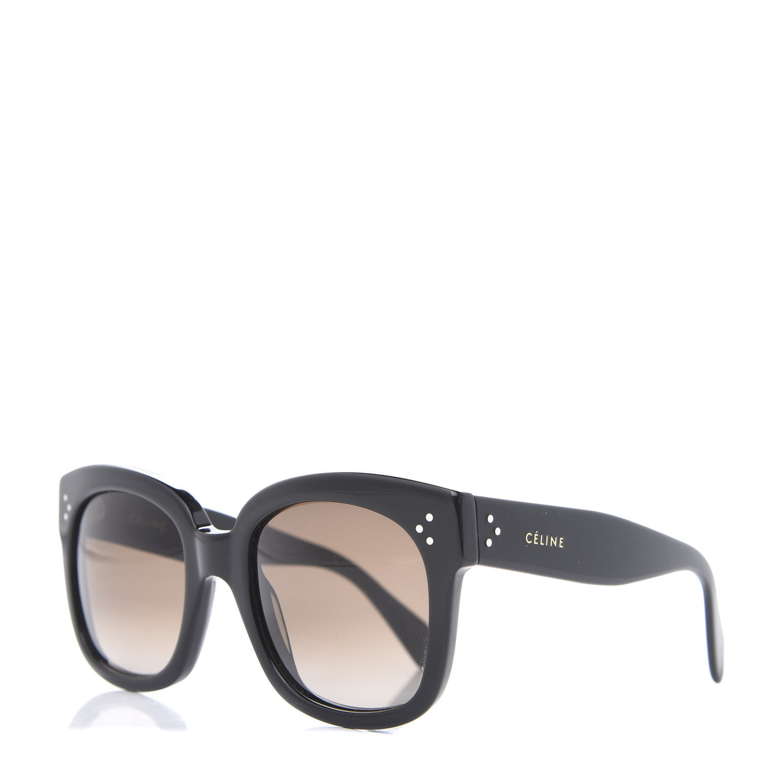 Celine New Audrey Sunglasses Cl 41805s Black 594647 Fashionphile