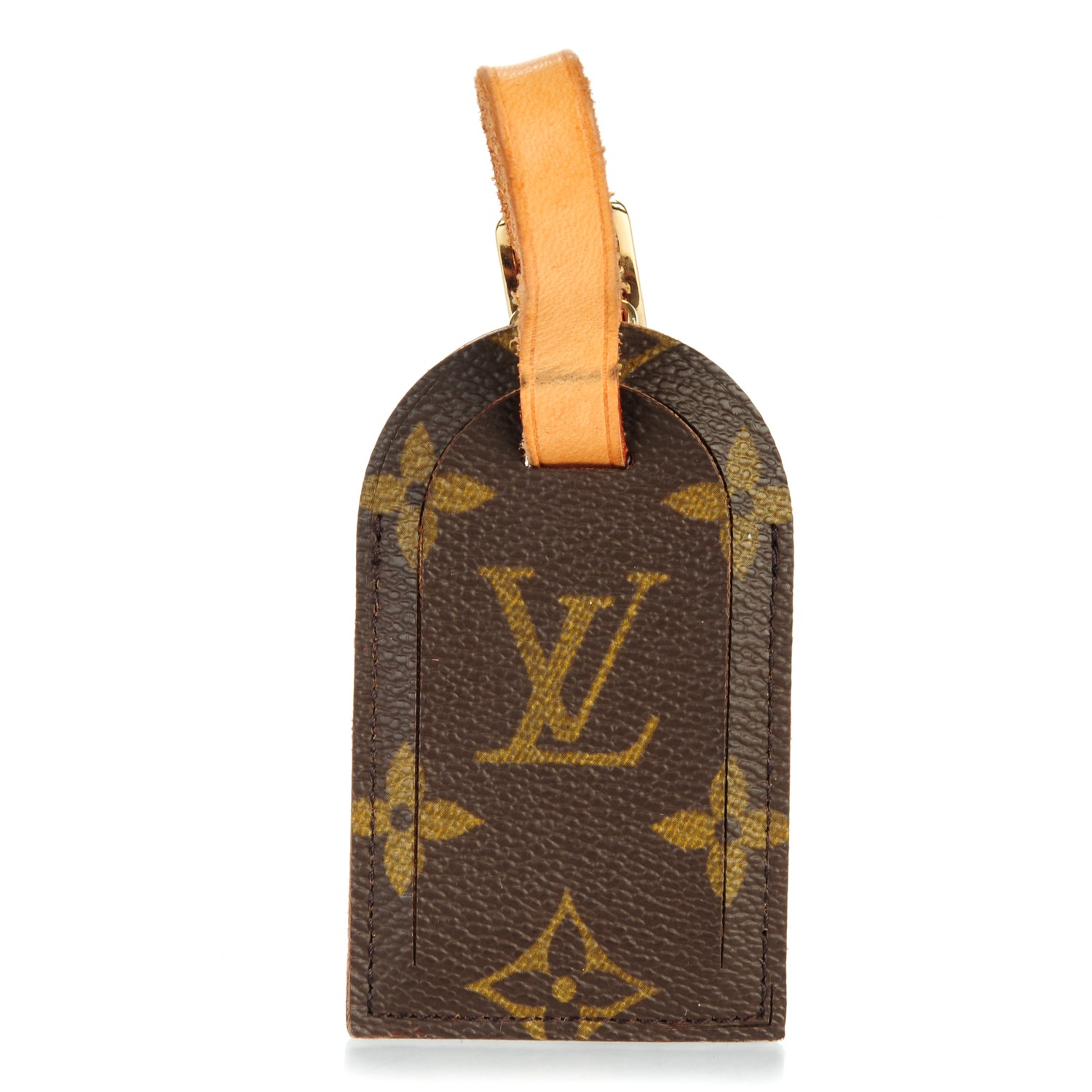 LOUIS VUITTON Monogram Luggage Tag 159140 louis-vuitton-monogram-luggage-tag-159140