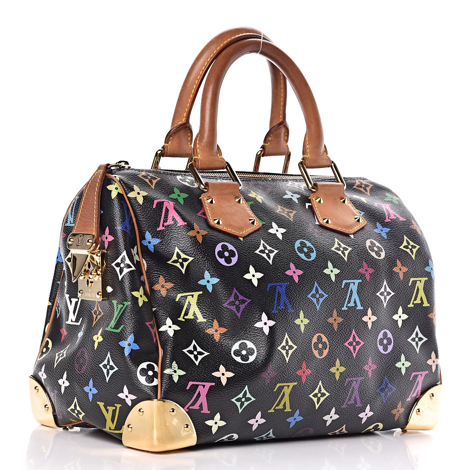 LOUIS VUITTON Multicolor Speedy 30 Black 453993 LOUIS VUITTON Multicolor Speedy 30 Black 453993