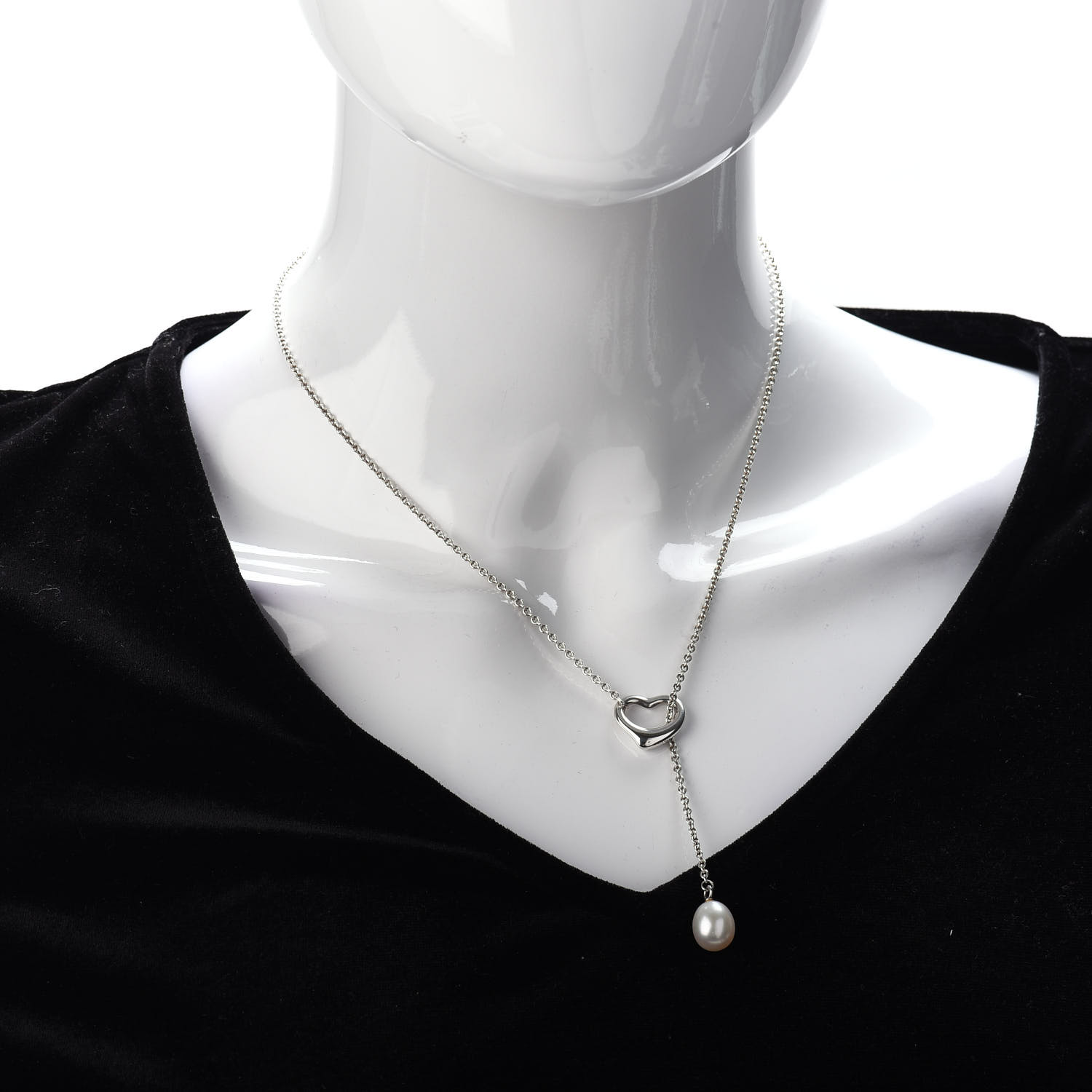 tiffany open heart lariat necklace Hi Tech Services
