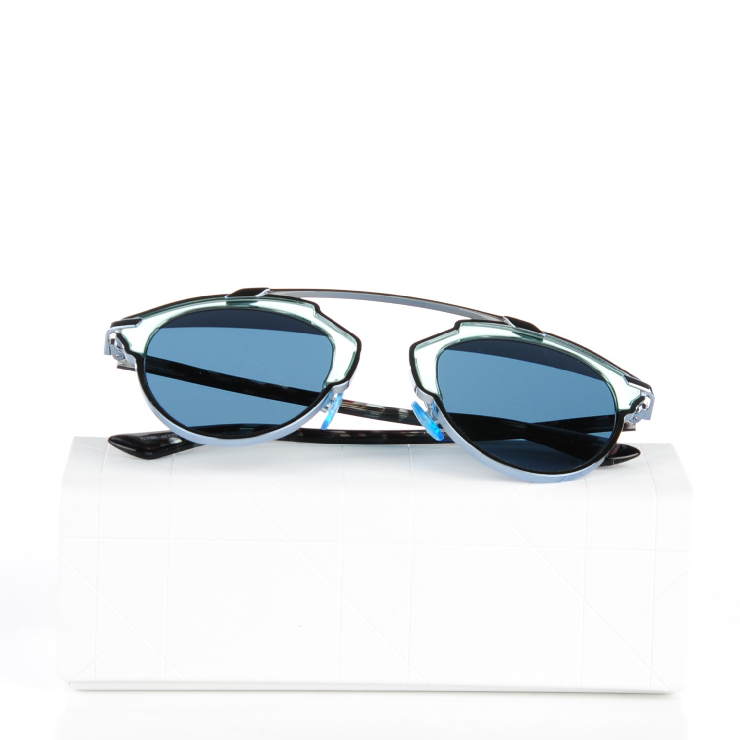 Christian Dior So Real Mirrored Sunglasses Silver 130640
